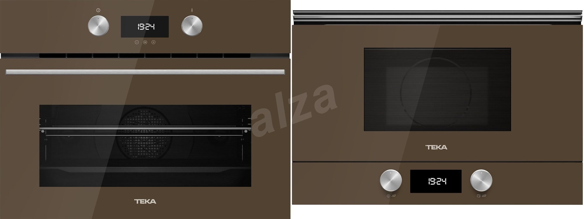 TEKA HLC 8400 U-Brick Brown + TEKA ML 8220 BIS L U-Brick Brown - Set ...