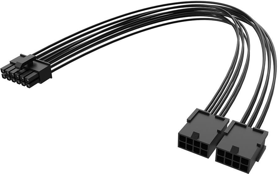 AKASA PCIe 12-Pin to Dual 8-Pin Adapter Cable - Redukcia | Alza.sk