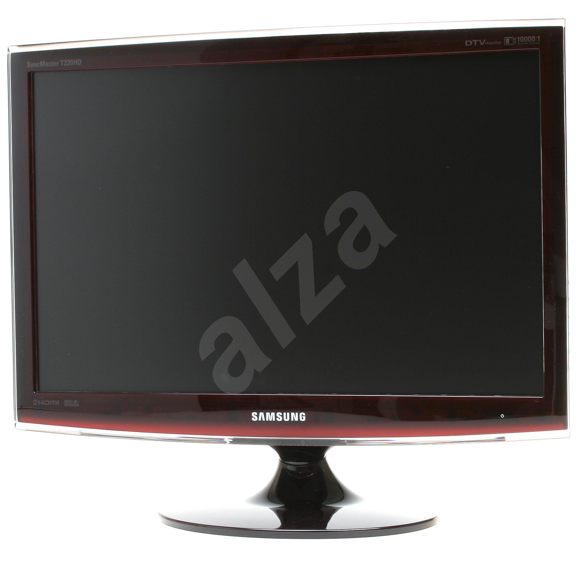 22" Samsung T220HD červeno-černý (crystal rubine) - LCD monitor | Alza.sk