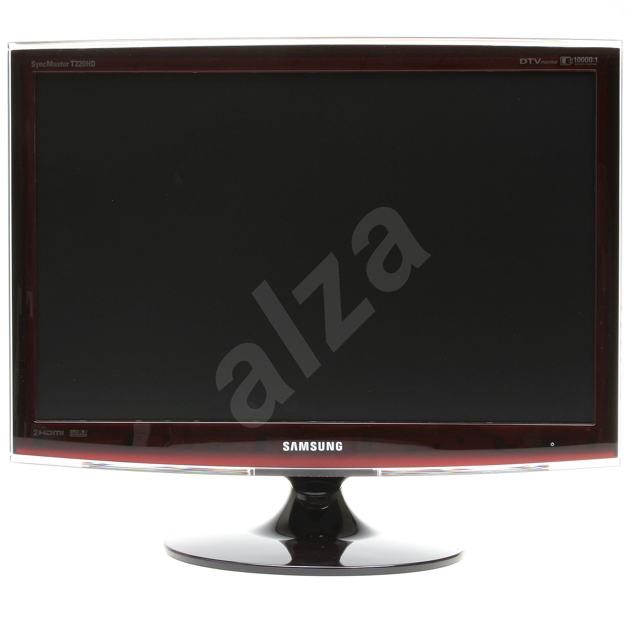 22" Samsung T220HD červeno-černý (crystal rubine) - LCD monitor | Alza.sk