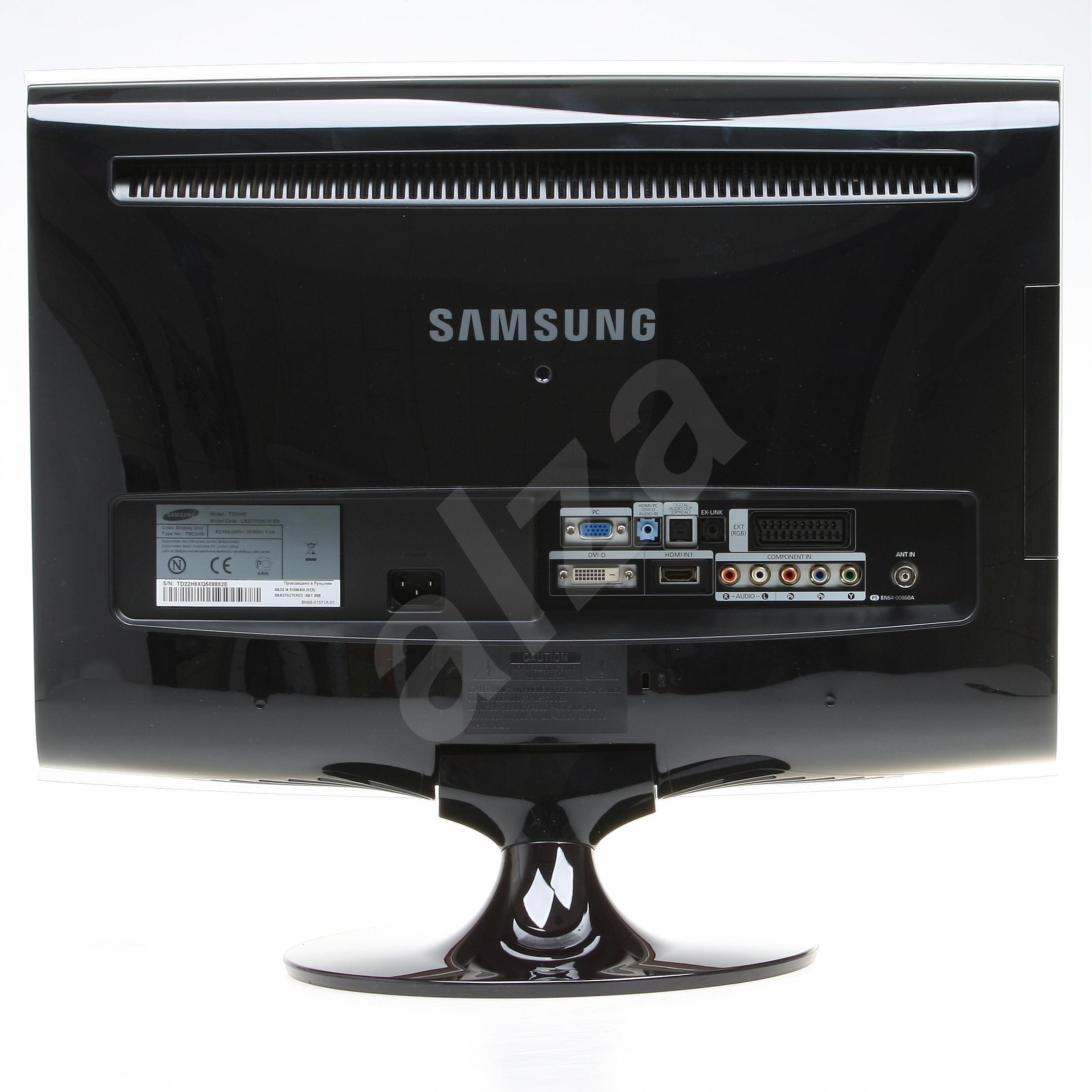 22" Samsung T220HD červeno-černý (crystal rubine) - LCD monitor | Alza.sk