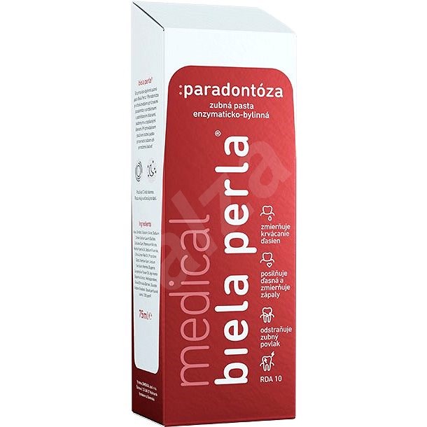 BIELA PERLA Medical Paradontóza 75 ml - Zubná pasta | Alza.sk