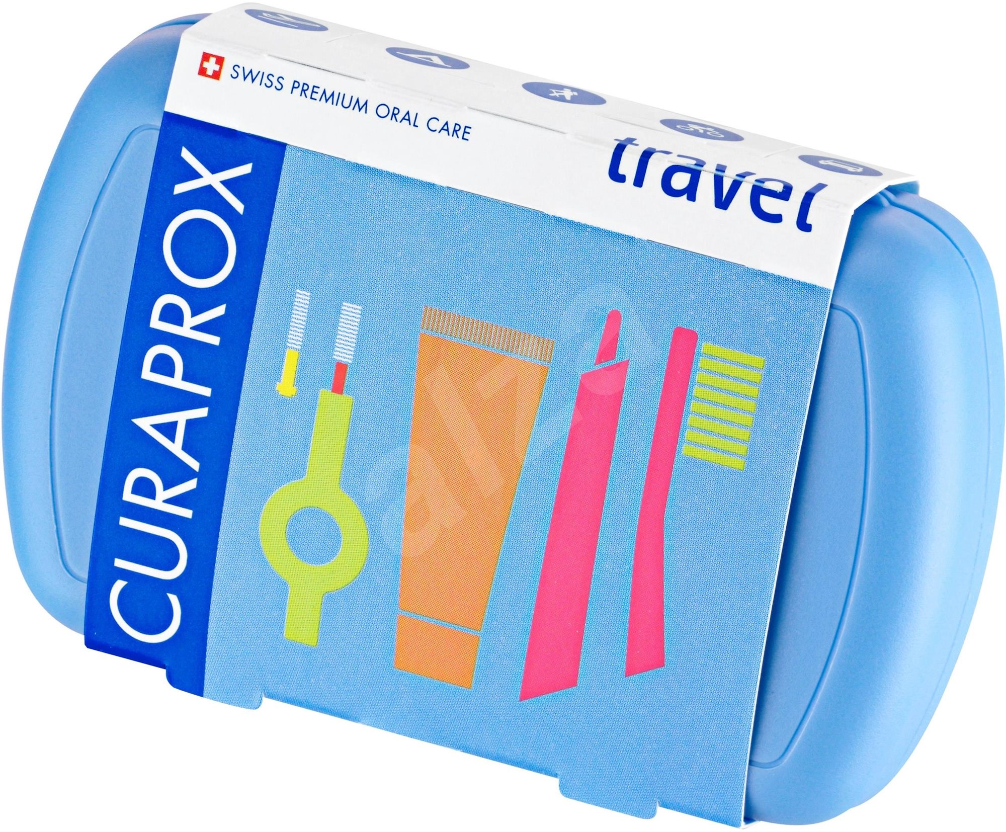 CURAPROX Travel set, modrý - Sada ústnej hygieny | Alza.sk
