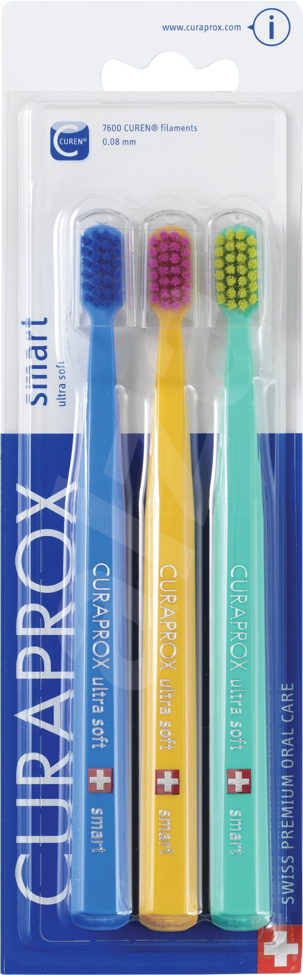 CURAPROX CS 7600 Ultra Soft, Smart 3 ks - Detská zubná kefka | Alza.sk