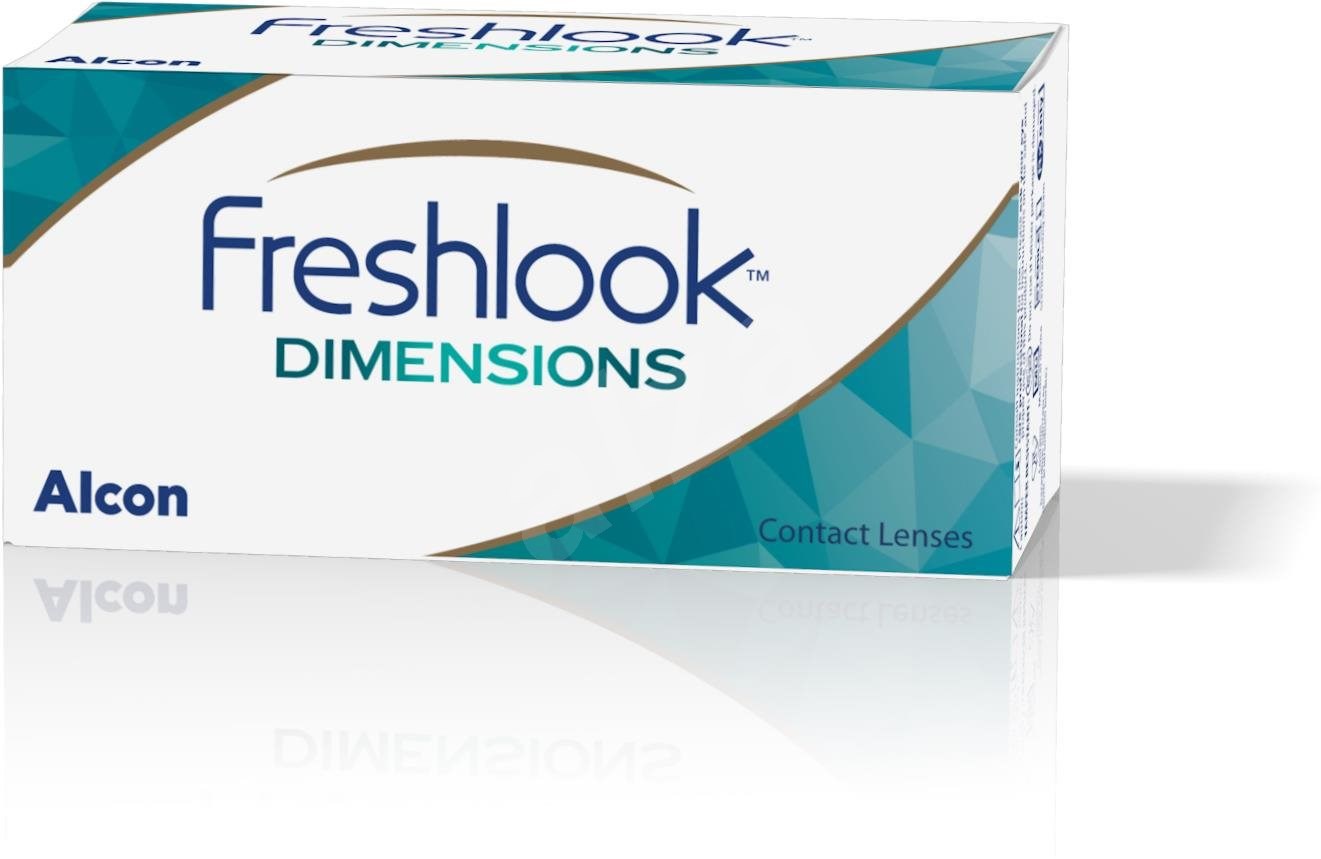 FreshLook Dimensions Pacific Blue (6 šošoviek) dioptrie: -0,25 ...