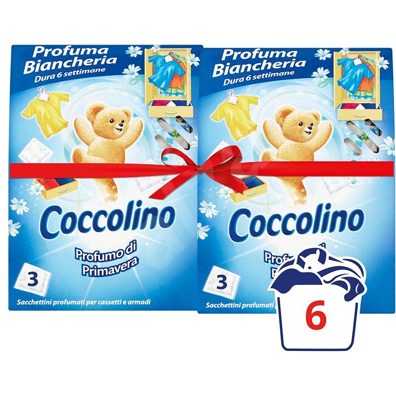 COCCOLINO Primavera vône do skrine 2× 3 ks - Vôňa do skrine | Alza.sk